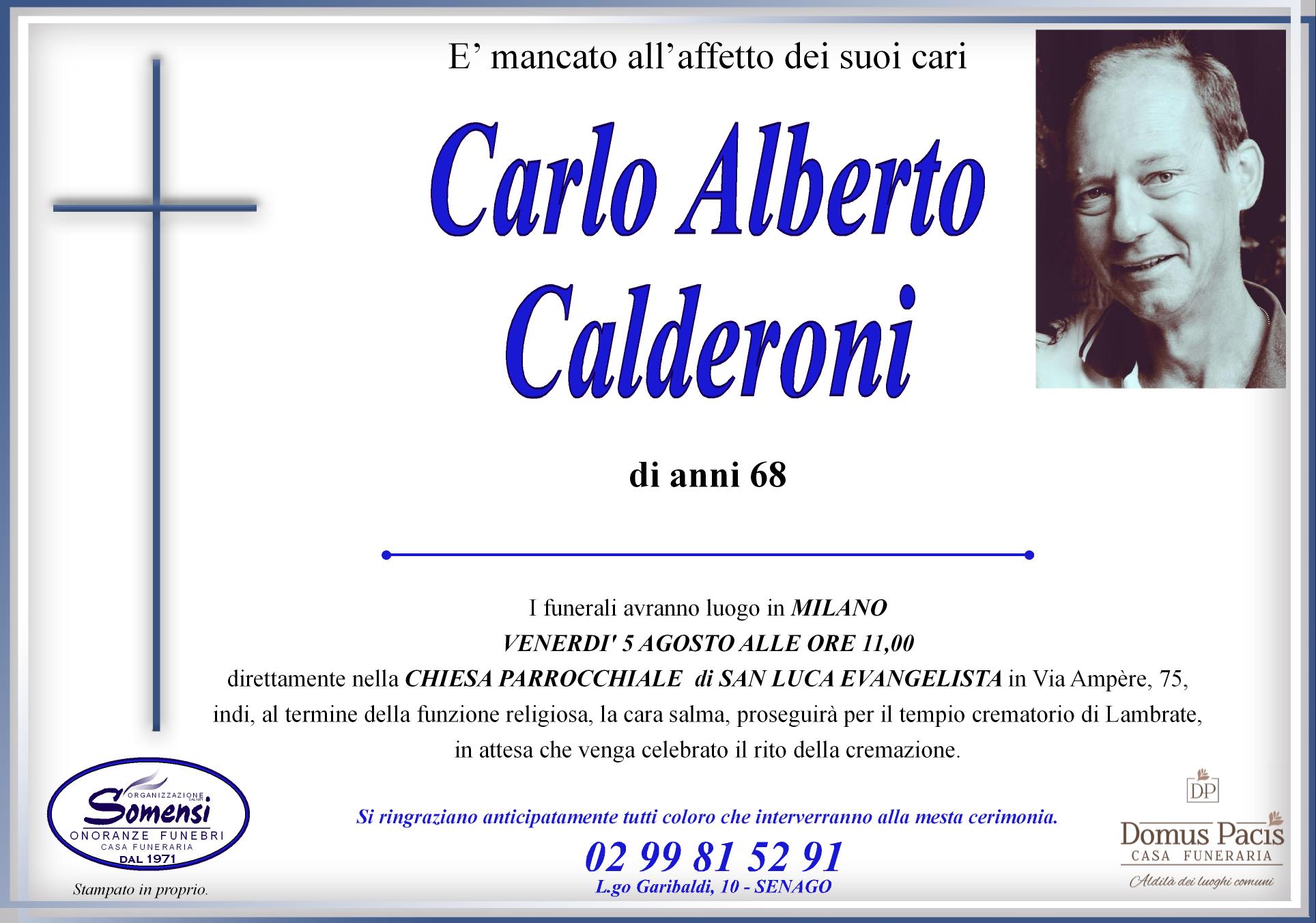 Condoglianzeonline.it il portale dedicato ai necrologi - CALDERONI ...