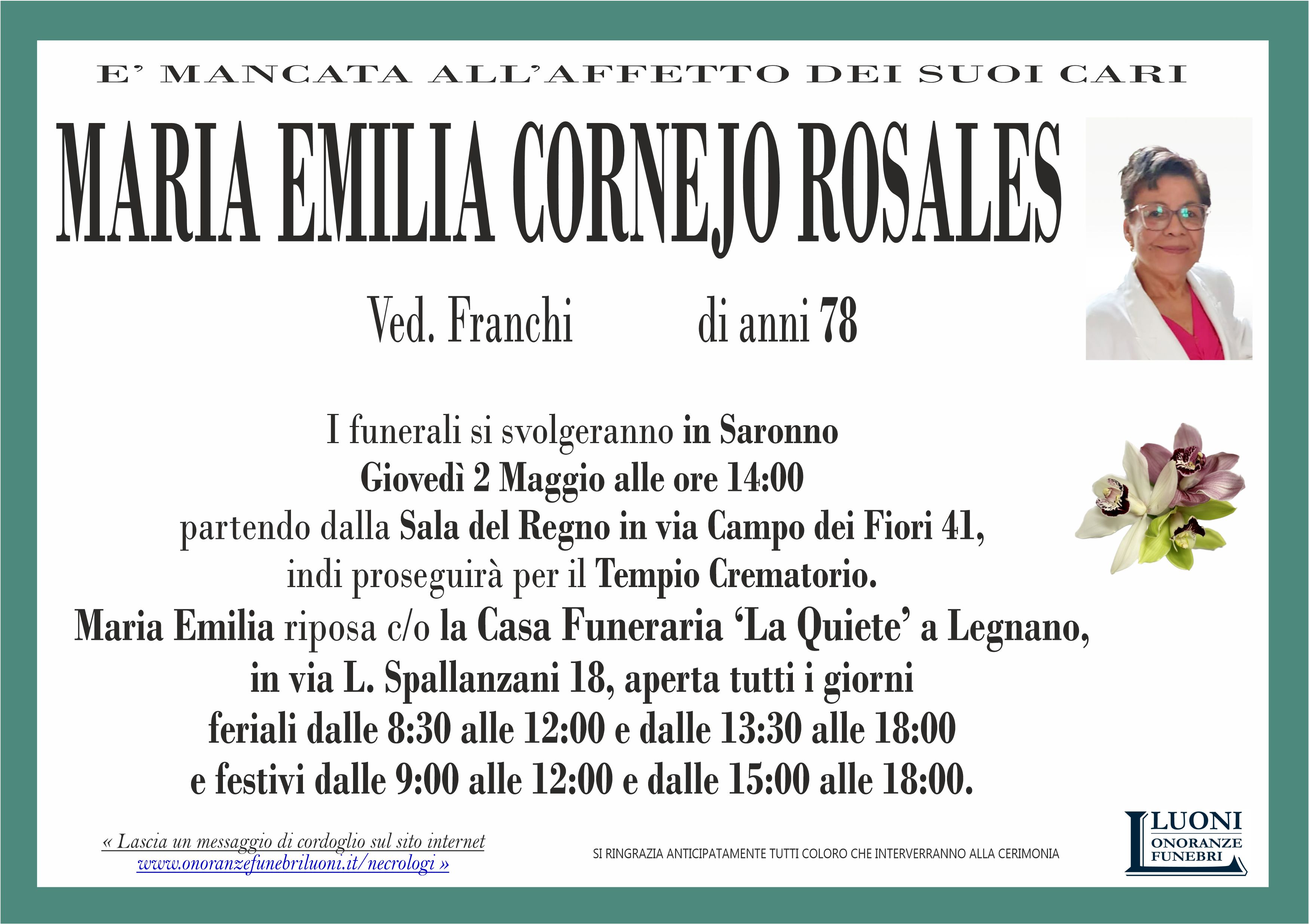 Condoglianzeonline.it il portale dedicato ai necrologi - CORNEJO ...